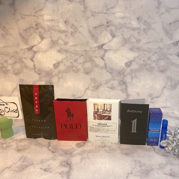 Prada | Other | Bundle 5 Designer Samples Prada Ralph Lauren Maison ...